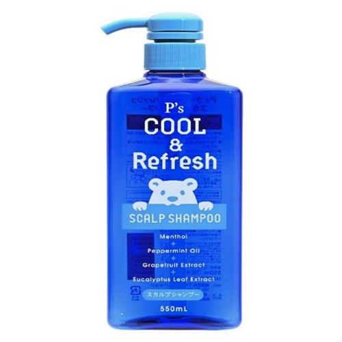 【B】COSME STATION P's COOL＆ Refresh scalp shampoo 500ml | Japan Premium Market